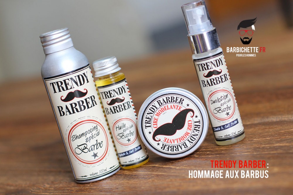 Trendy Barber : produits pour barbe - Barbichette.fr