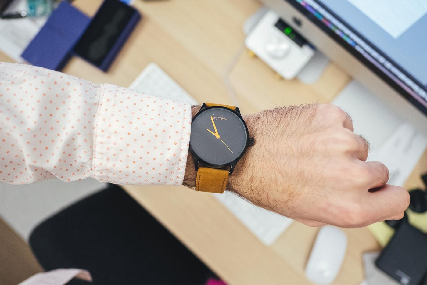 Leny Harper : Orange is the new Blue - Barbichette.fr